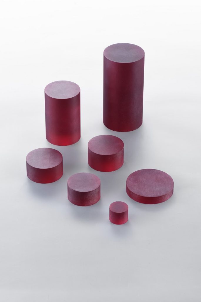 Customized Size Ti Doped Sapphire Wafer Crystal Ruby Substrate - Xinkehui