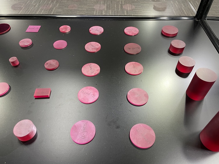 Customized Size Ti Doped Sapphire Wafer Crystal Ruby Substrate - Xinkehui