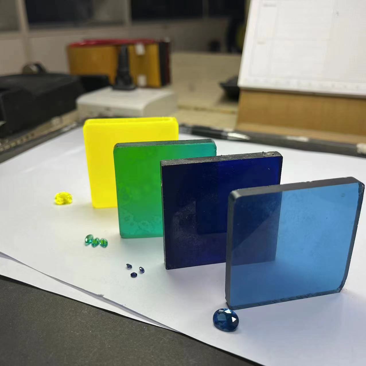 Al5O12Y3 Yttrium Aluminum Oxide YAG Garnet Stone - Xinkehui