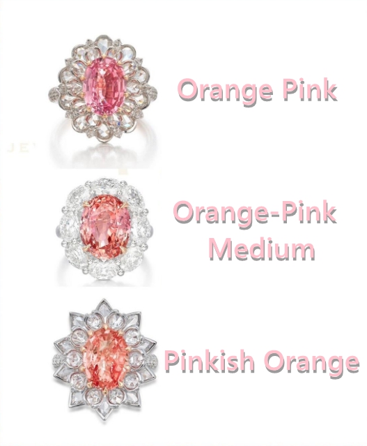 Padparadscha Pink Orange Sapphire for Jewelry - Xinkehui